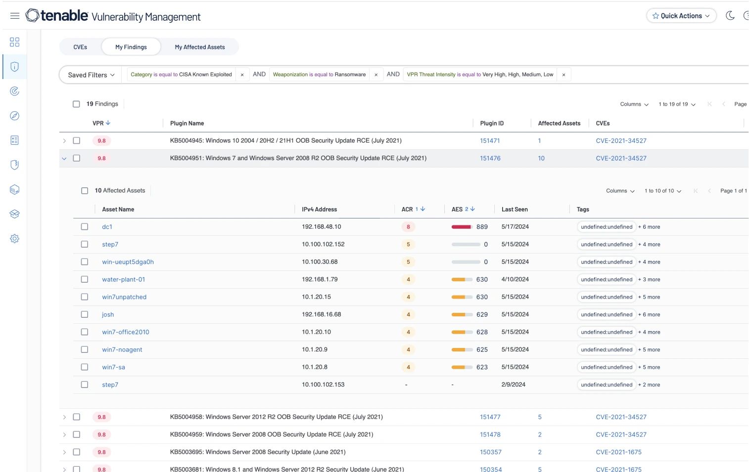 Optimize Security with Exposure Response and Vulnerability Intelligence | Tenable